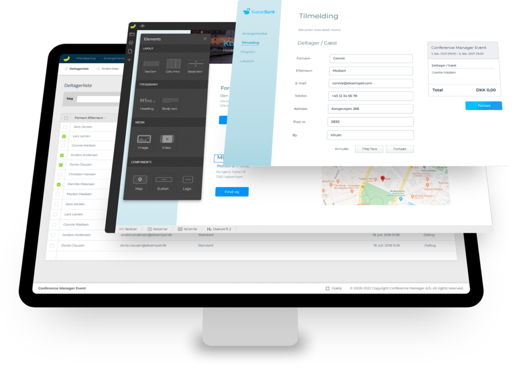 The preferred event management system for all kinds of events